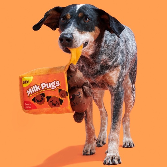 Bark | Dog | Bark Milk Duds Dog Toy Milk Pugs Lick Or Treat Limited ...